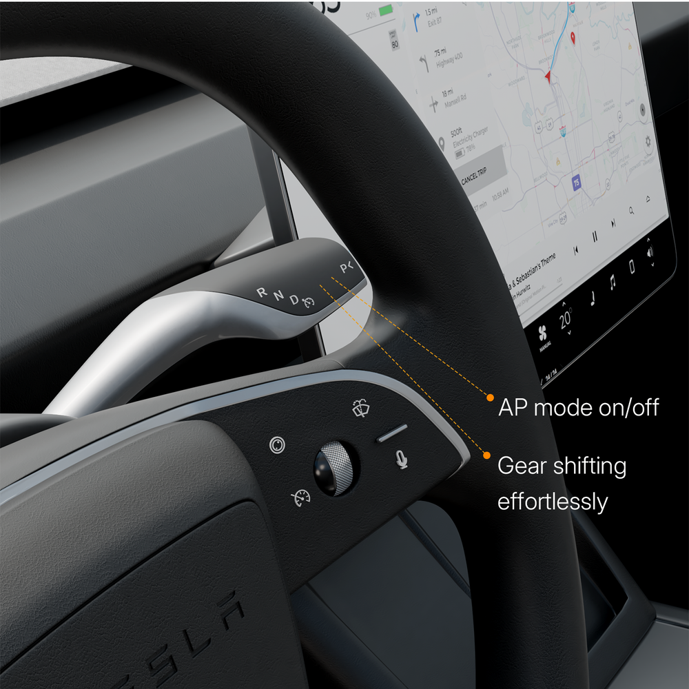 Tesla Model 3 Gear Shift Selector Upgrade | Premium Quality – Veekys